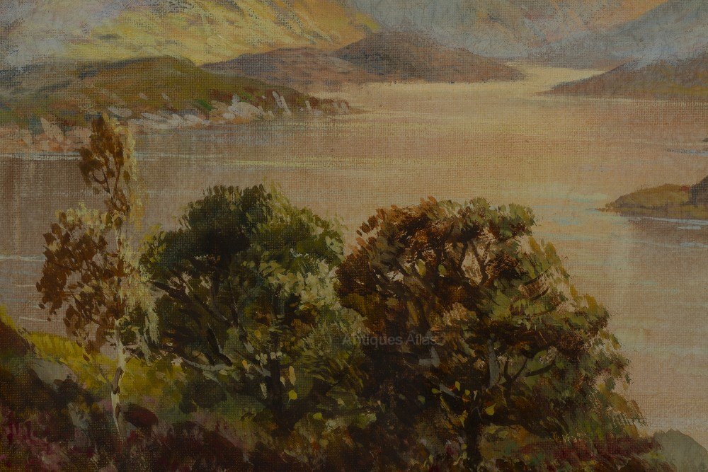 Antiques Atlas - Francis E. Jamieson (1985-1950) “scottish Loch”