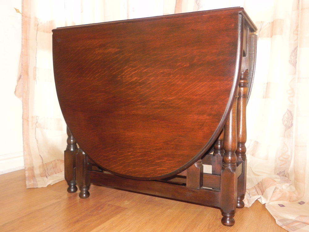 Vintage Harris Lebus Gate Leg Dining Table as144a980 / EdnN. - Antiques ...