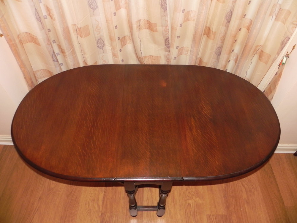 Vintage Harris Lebus Gate Leg Dining Table as144a980 / EdnN. - Antiques ...