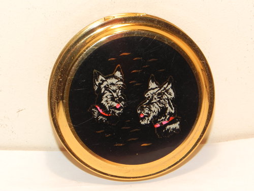 Antiques Atlas - Vintage Mascot Powder Compact - Scotty Dogs 1950 ...