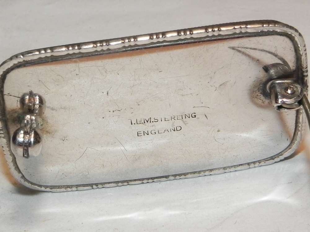 Antiques Atlas - Vintage TLM Mott Silver Butterfly Wing Brooch ...