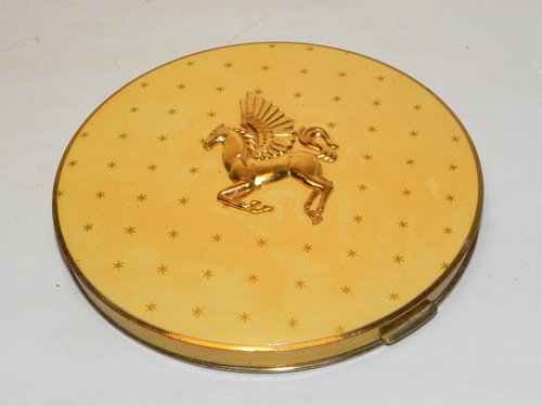 Antiques Atlas - Vintage Vogue Vanities Pegasus Powder Compact