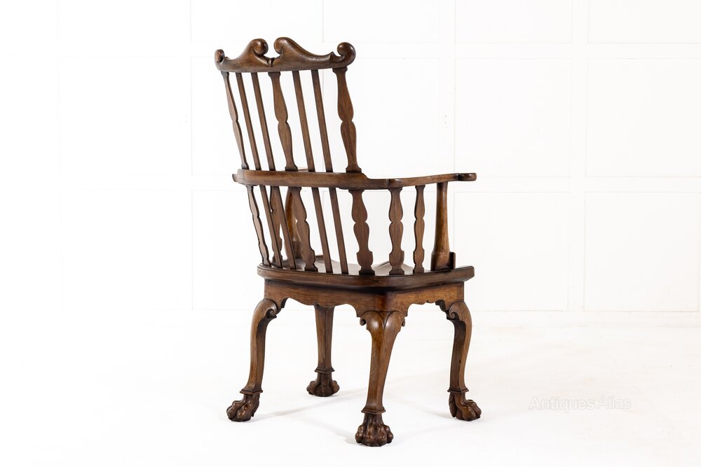 18th Century George III Irish Mahogany Chair - Antiques Atlas