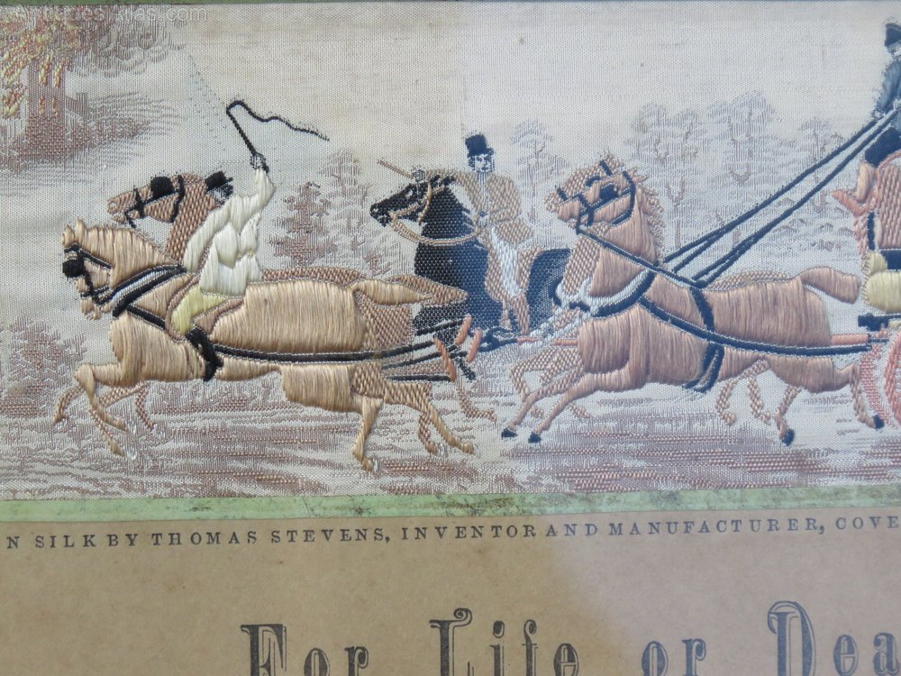 Antiques Atlas - 2 Rare Victorian Stevengraphs