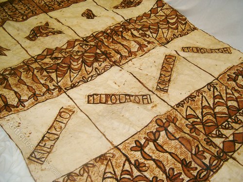 Antiques Atlas - Pacific Islands Tapa Cloth