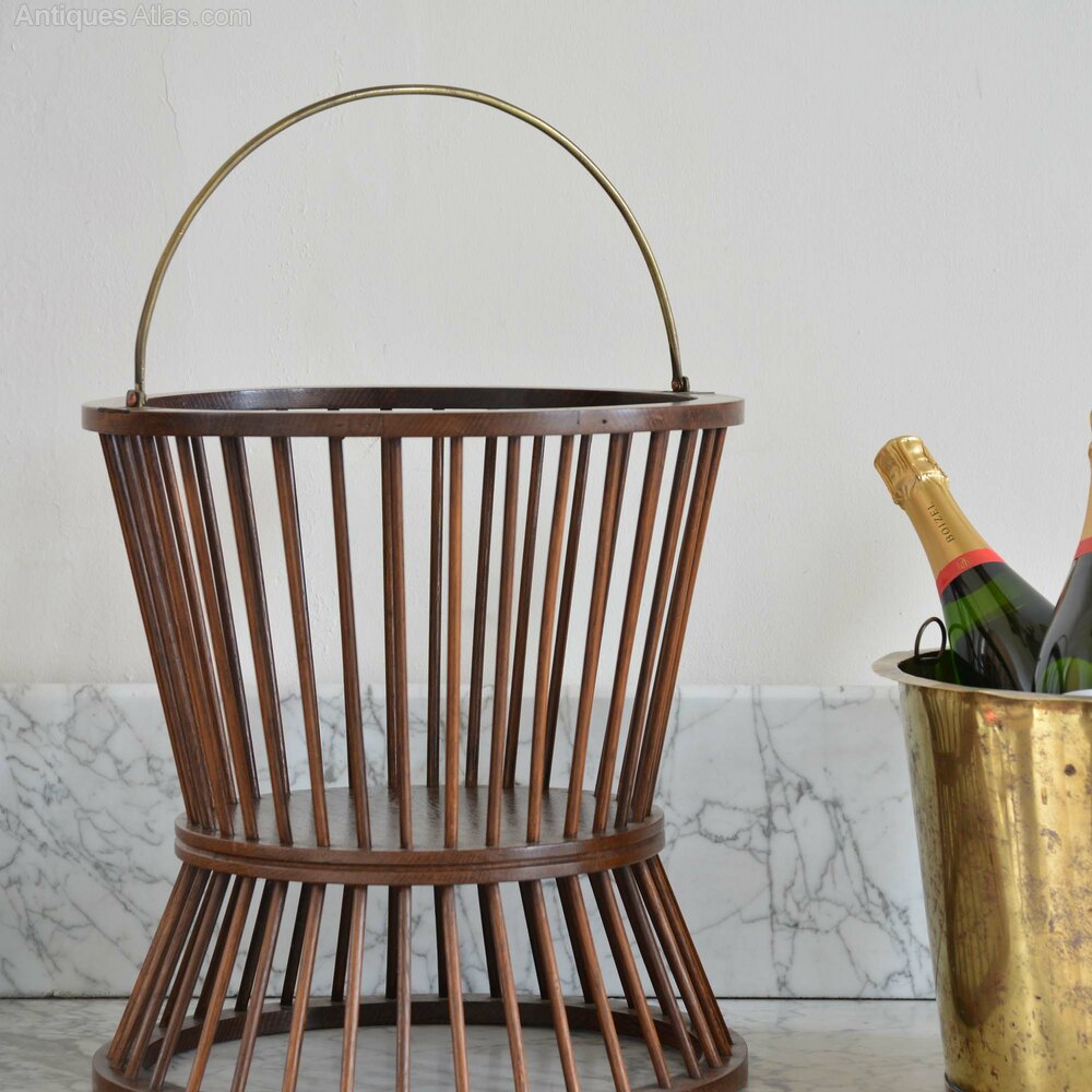 Antiques Atlas - Dutch Oak Tea Bucket, Or Champagne Bucket as965a1090 ...