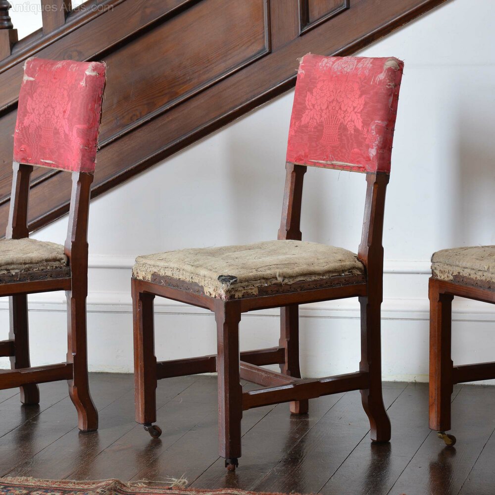Four Pugin Gothic Revival Chairs By Gillows as965a1018 / LB15373 ...