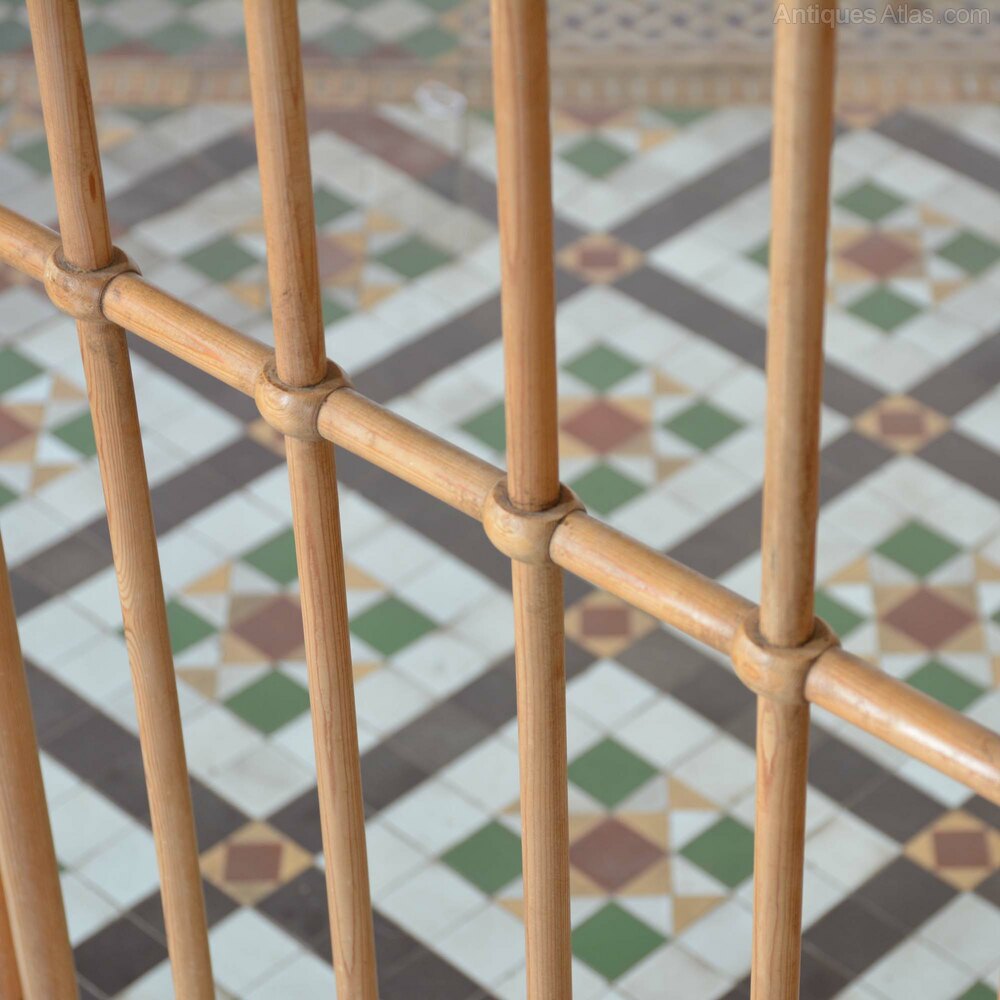 French Three Fold Pine Screen as965a975 / BCSL9325 - Antiques Atlas