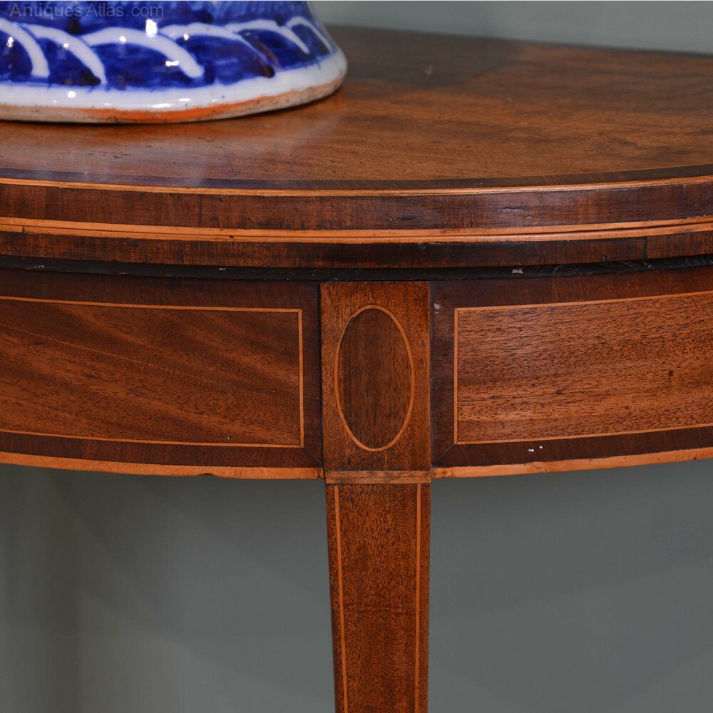 George III Mahogany Fold Over Tea Table as965a1049 / LB15458 - Antiques ...