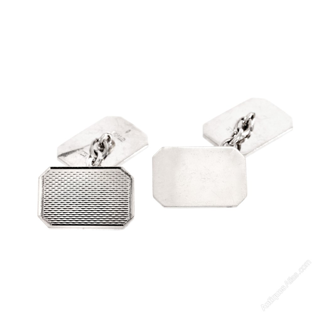 Antiques Atlas - Pair Of Silver Cufflinks