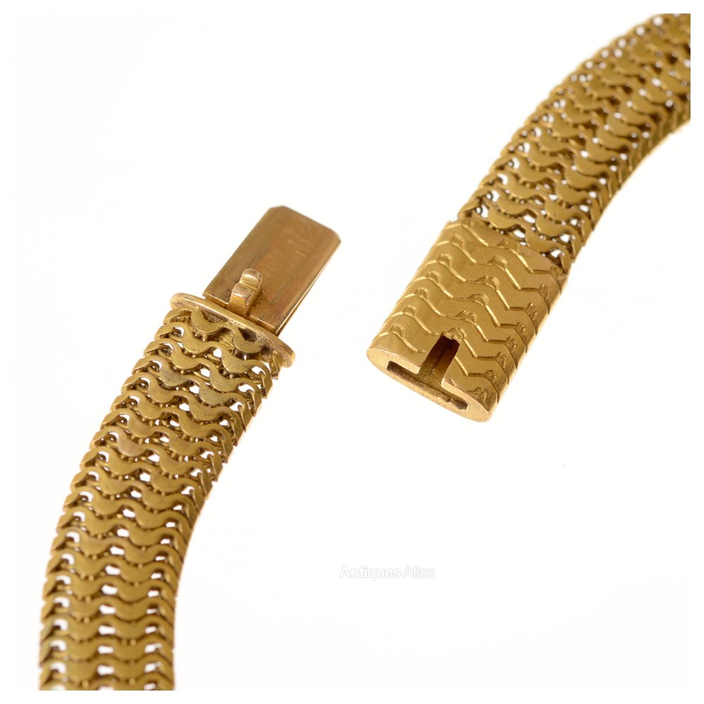 Antiques Atlas - Regency Gold Collar With Pendant Attachment