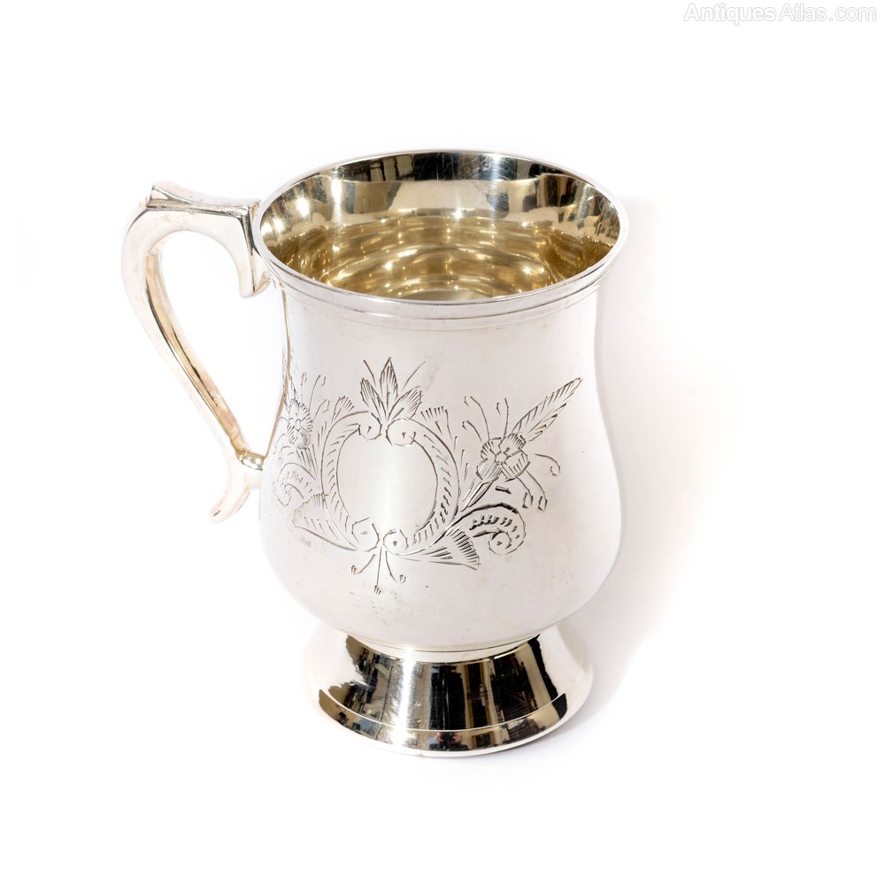 Antiques Atlas - Victorian Silver Plated Beer Tankard as965a646 / C13366