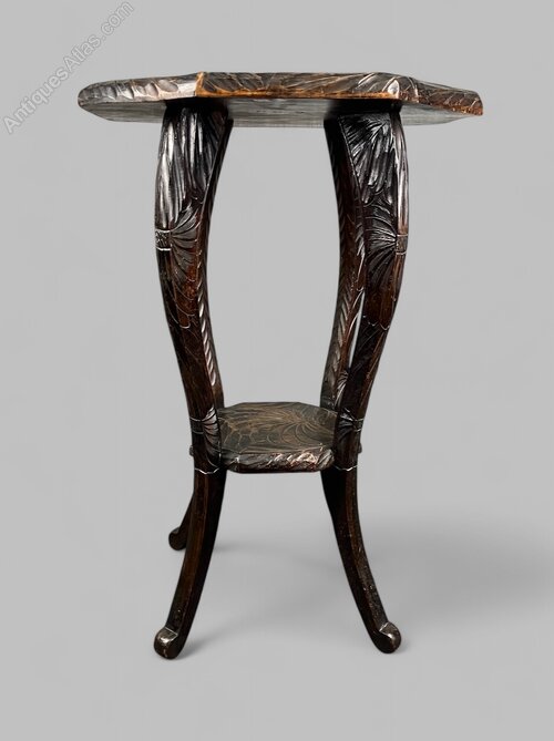Liberty Japan Octagonal Lamp Table Chrysanthemum as289a1464 / 19219 ...