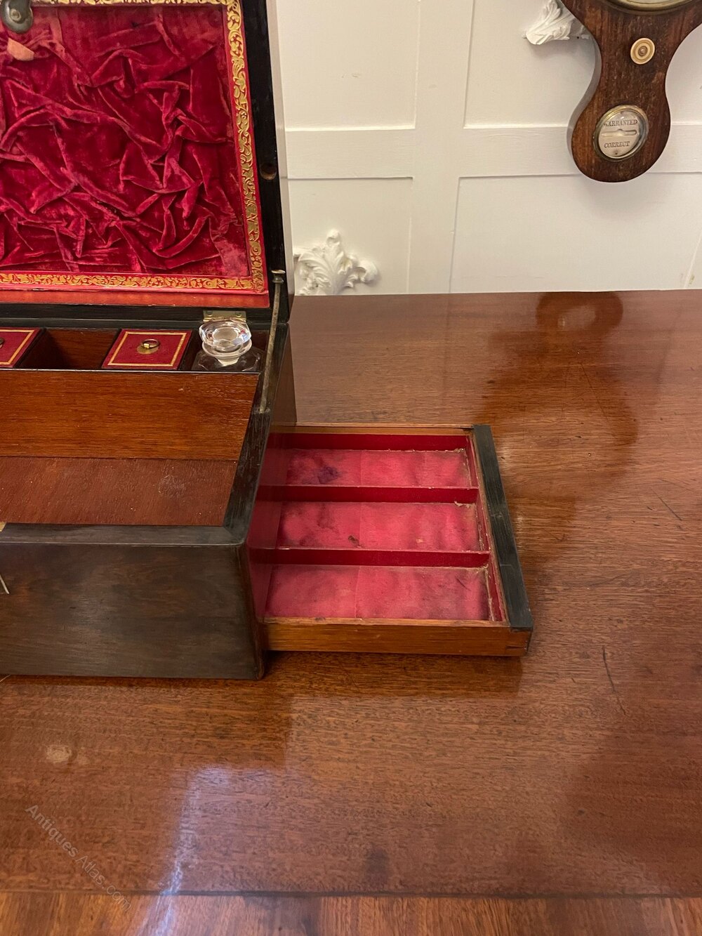 Antiques Atlas - Antique Victorian Rosewood Jewellery & Vanity Box ...