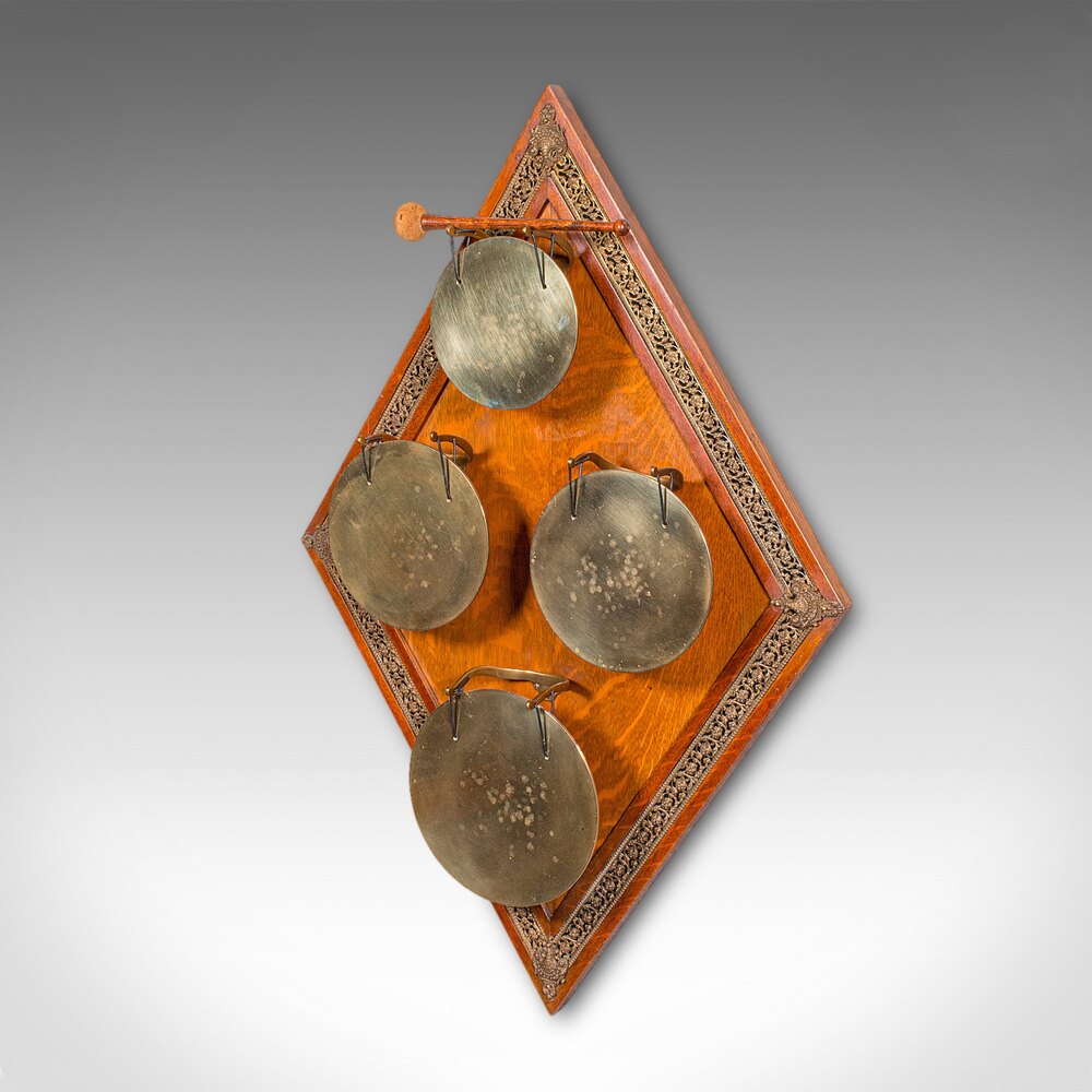 Antique 4 Strike Palazzo Wall Chime, Italian Brass as272a8976 / 25836 ...