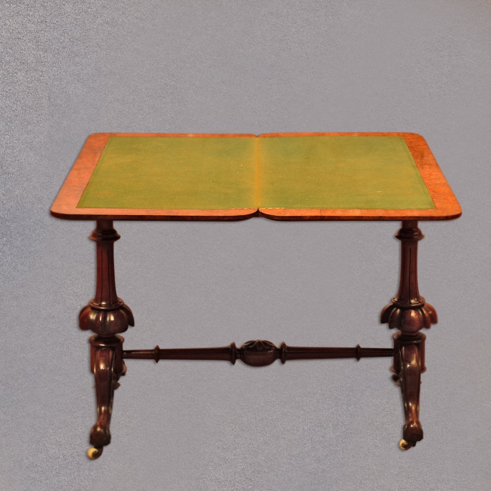 Antique Fold Over Card Table, C.1840 - Antiques Atlas