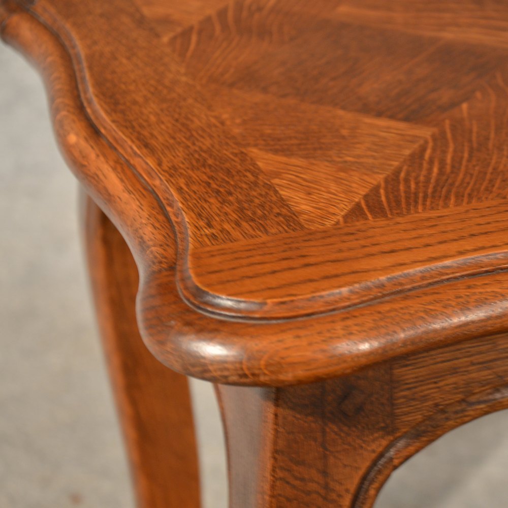 Antique Oak Coffee Table Serving Tea Art Deco - Antiques Atlas