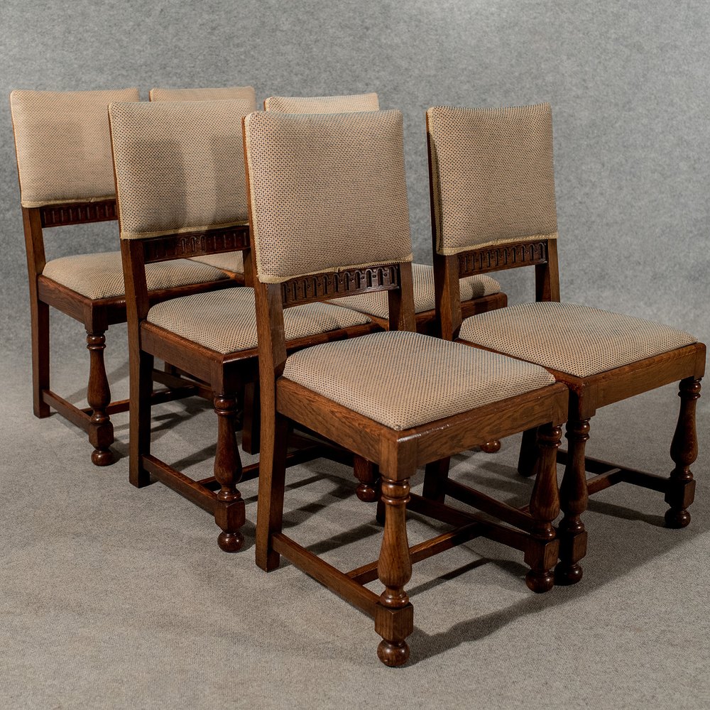Antique Oak Set 6 Six Dining Or Kitchen Chairs Antiques Atlas Antique Oak Set 6 Six Dining Or Kitchen Chairs Antiques Atlas