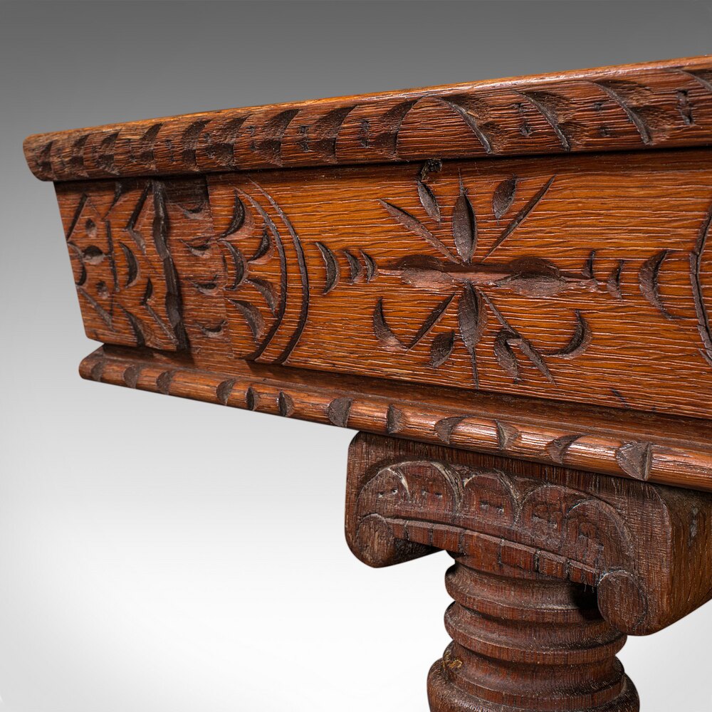 Antique Octagonal Centre Table, Scottish Oak as272a8175 / 25013 ...