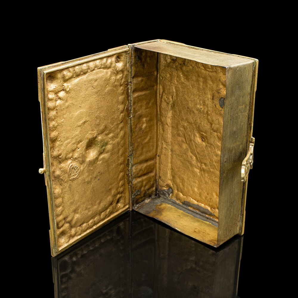 Antiques Atlas - Antique Personal Diary Repository, Scottish, Brass ...