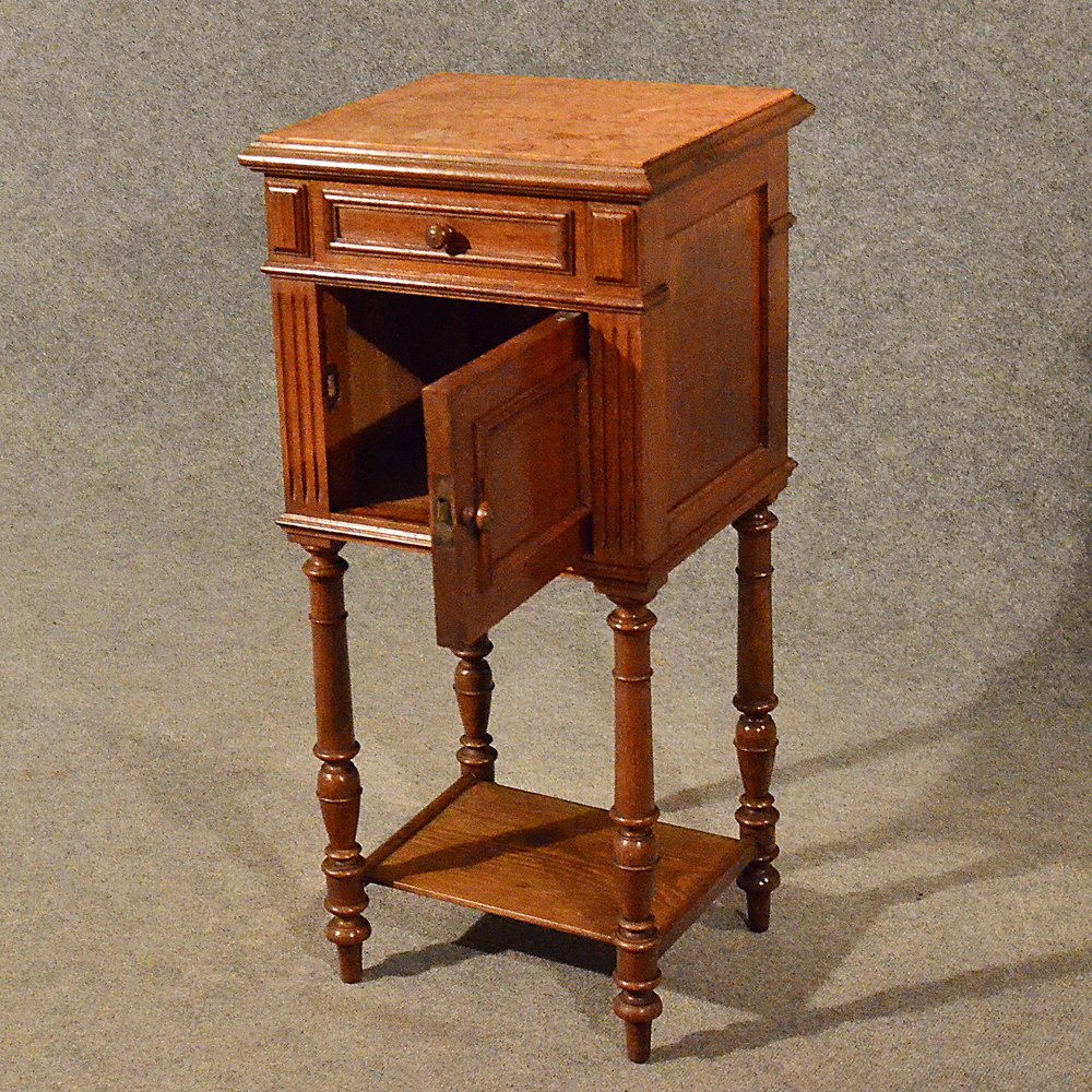 Antique Small Cabinet Side Table Bedside Cupboard - Antiques Atlas