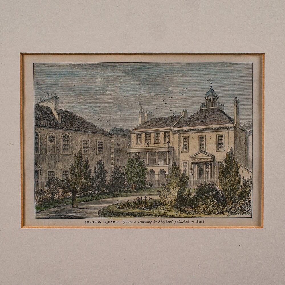 Antiques Atlas - Antique Surgeon Square Picture, Edinburgh, Art ...