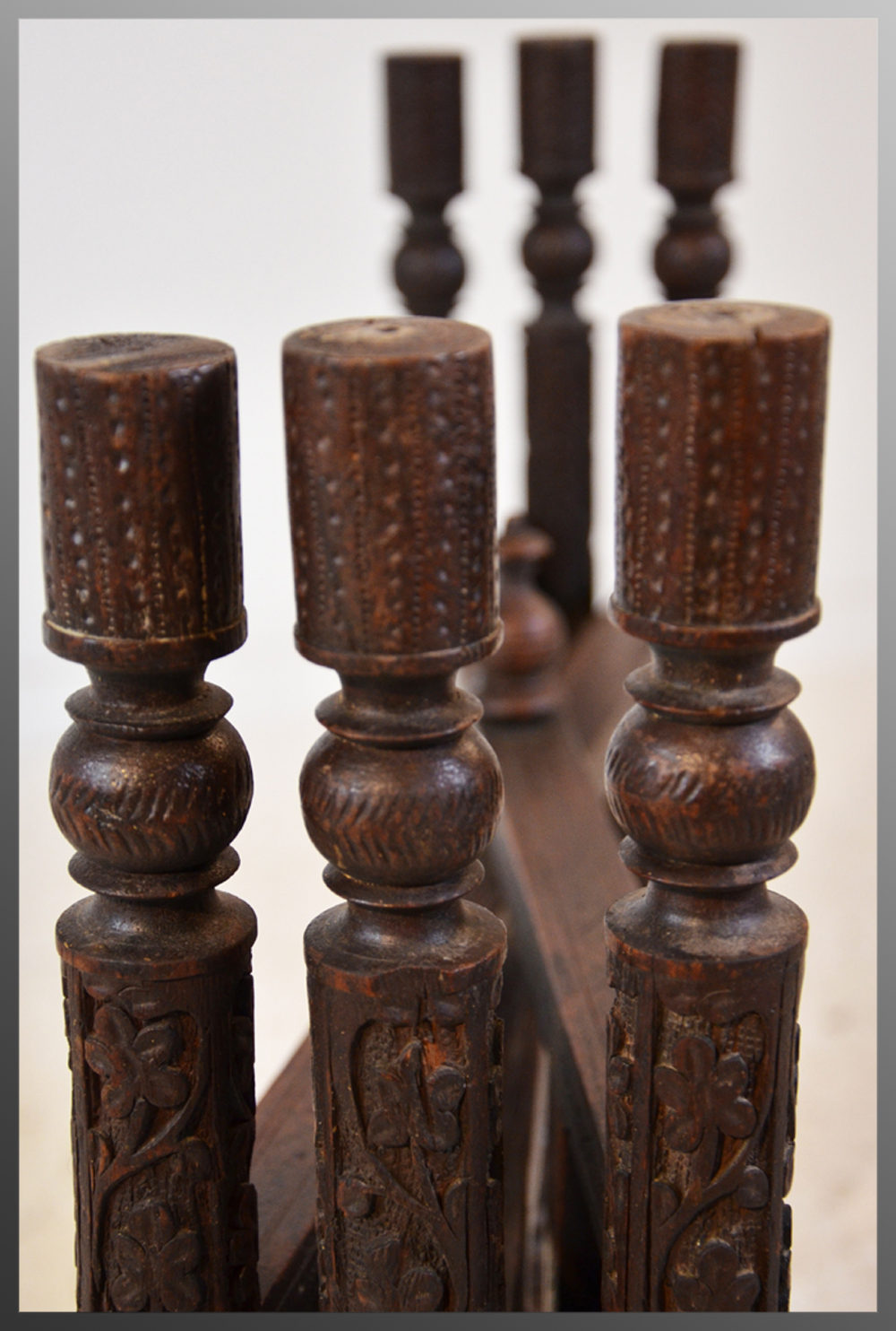 Berber Benares Brass Tray Serving Lamp Table - Antiques Atlas