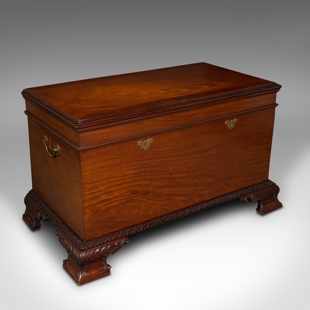 Large Vintage Camphor Trunk, Japanese, Chest - Antiques Atlas