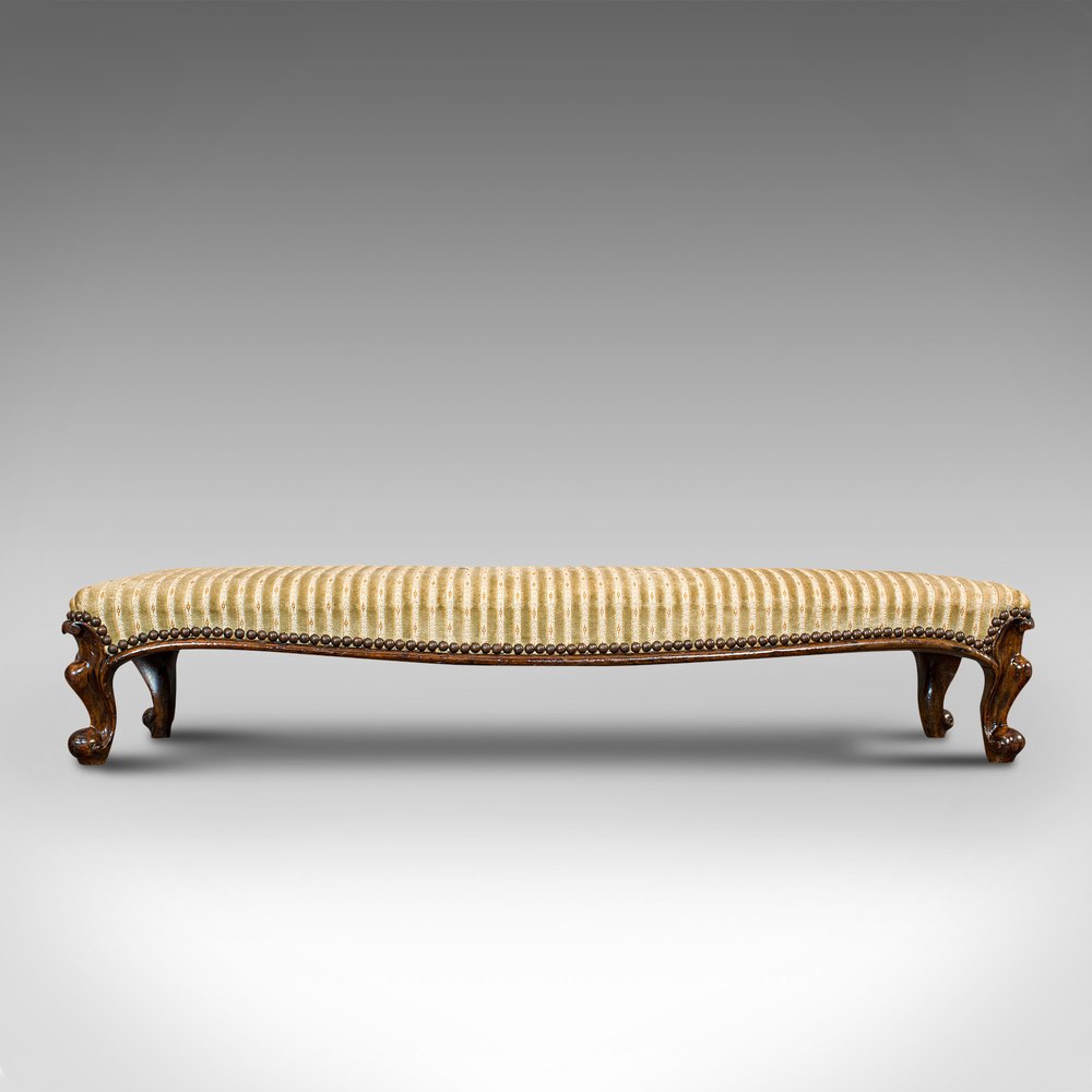 Long Antique Foot Stool, English, Coaching, C.1840 as272a4538 / 18.7023 ...