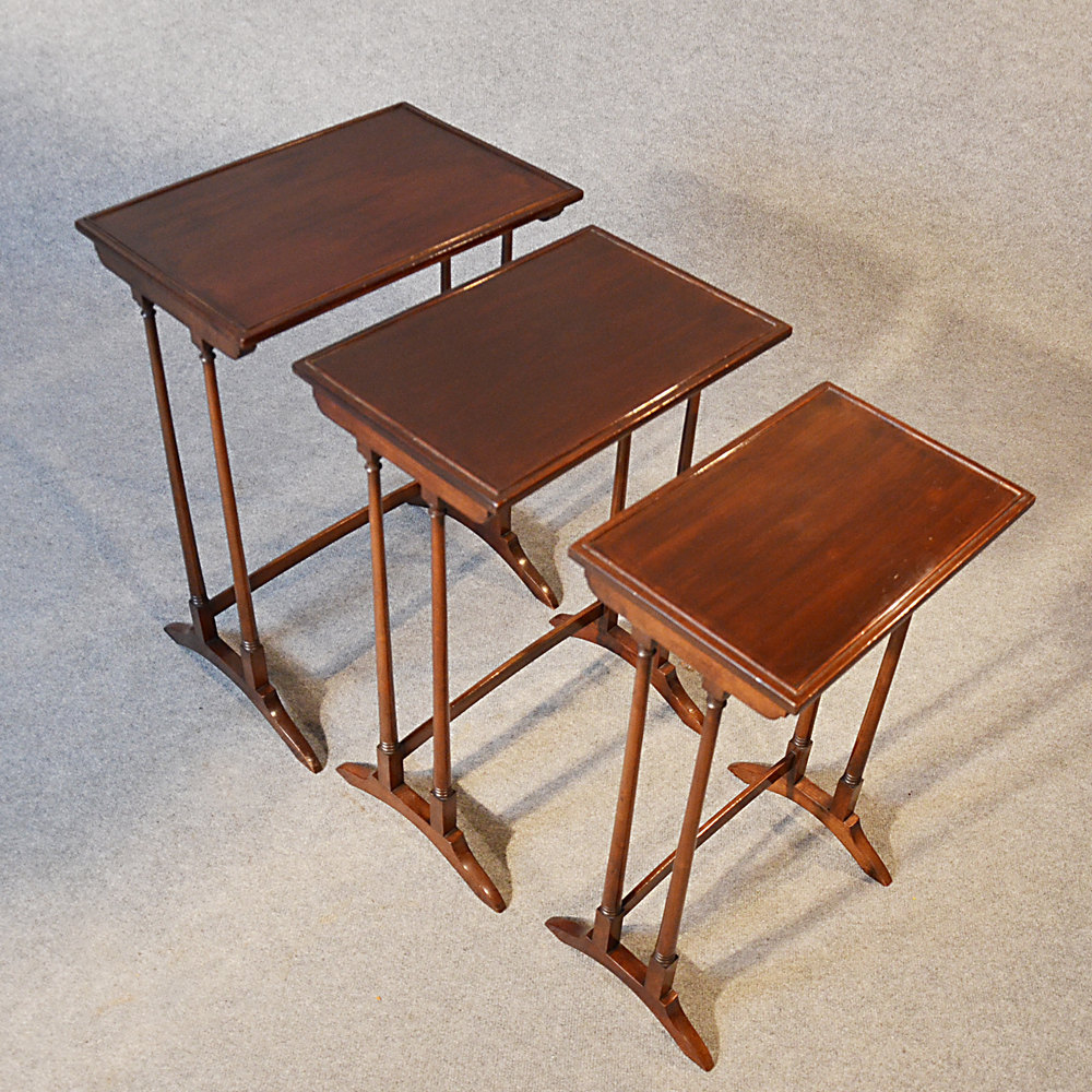 Nest Tables Side Occasional English Victorian - Antiques Atlas