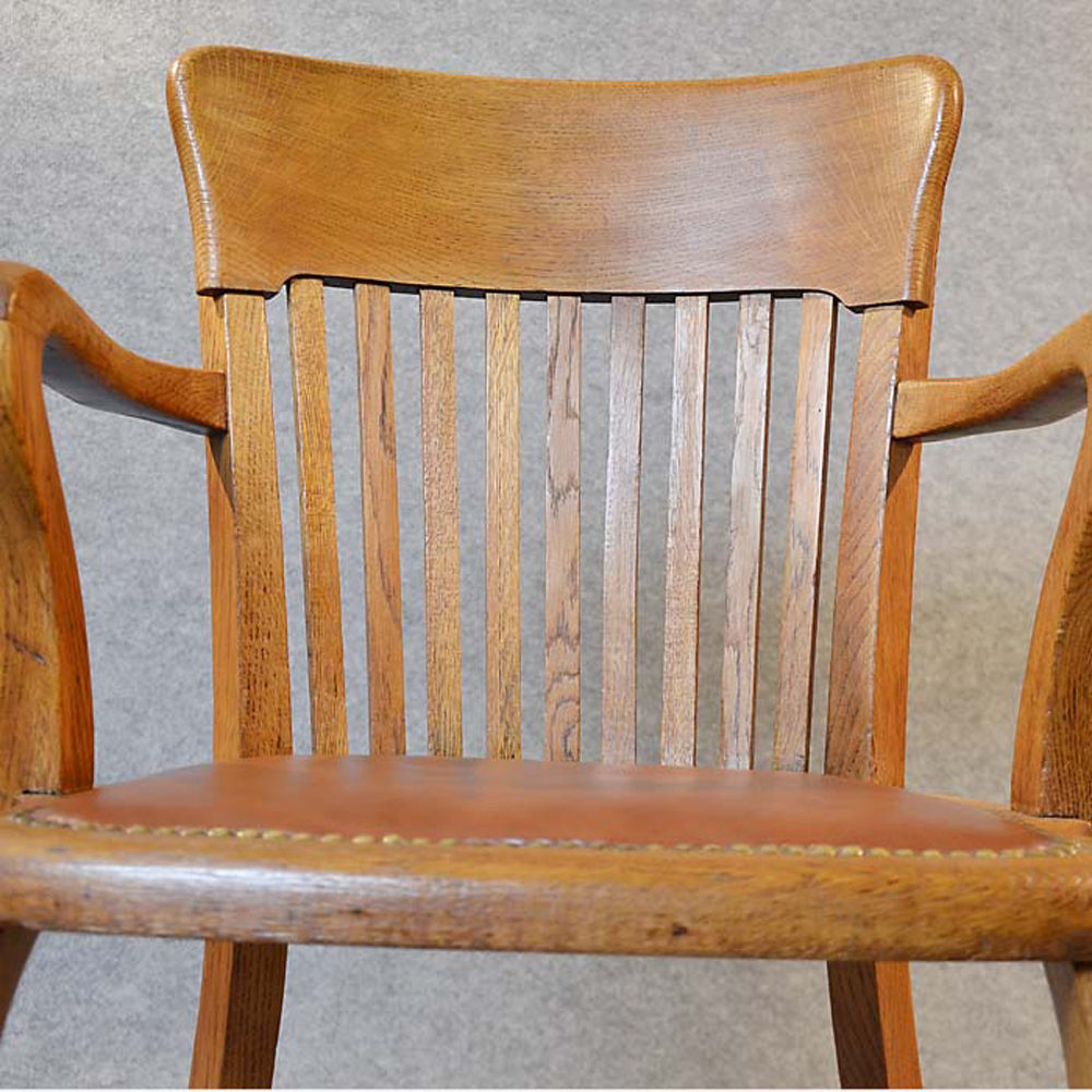 Office Study Chair Vintage Antique Desk Armchair as272a663 / 1834 ...