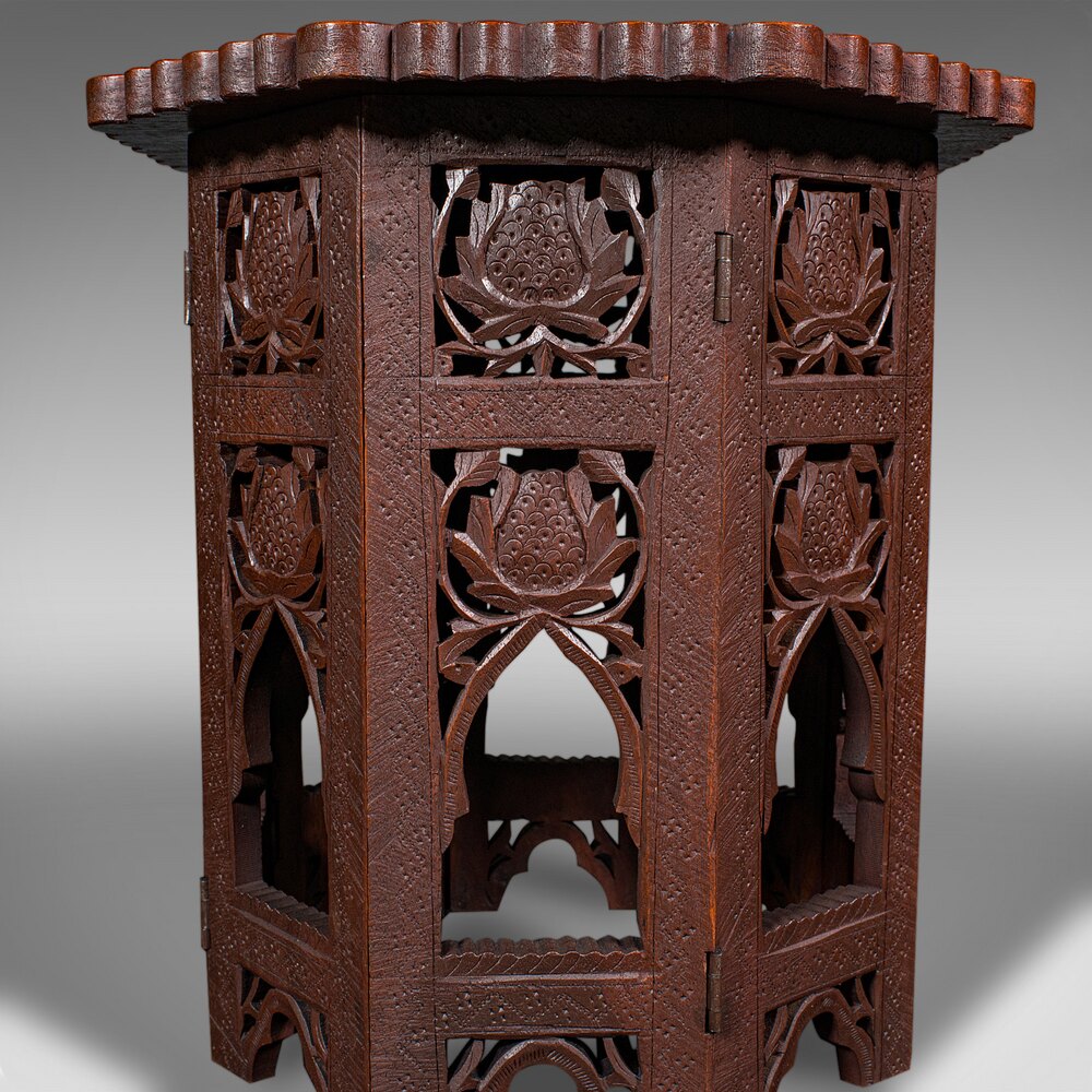 Antiques Atlas - Small Vintage Campaign Ornamental Table, Burmese ...