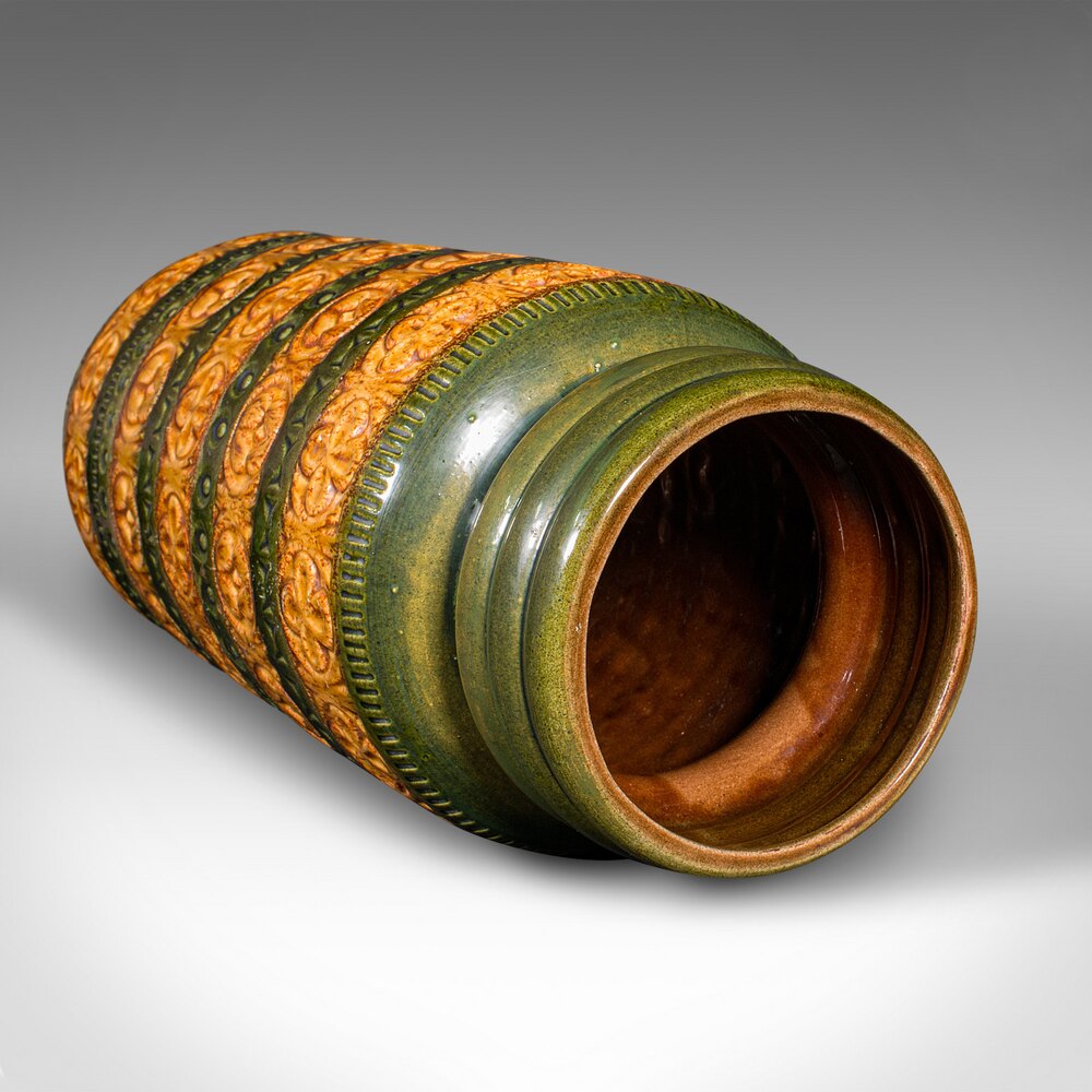 Antiques Atlas - Tall Vintage Lava Stick Stand, German, Ceramic ...