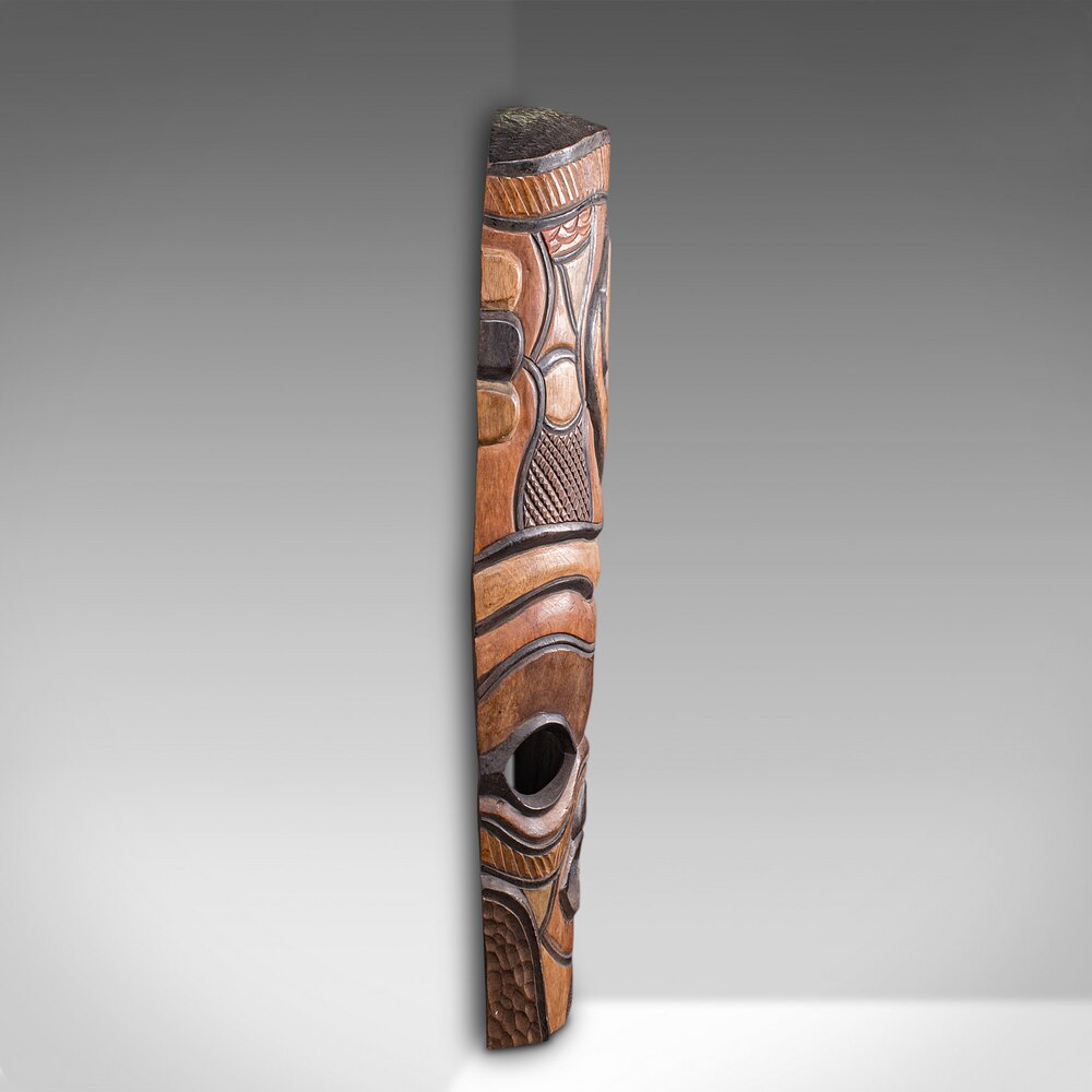 Antiques Atlas - Tall Vintage Tribal Mask, Central African as272a7974 ...