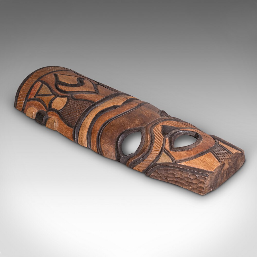 Antiques Atlas - Tall Vintage Tribal Mask, Central African as272a7974 ...