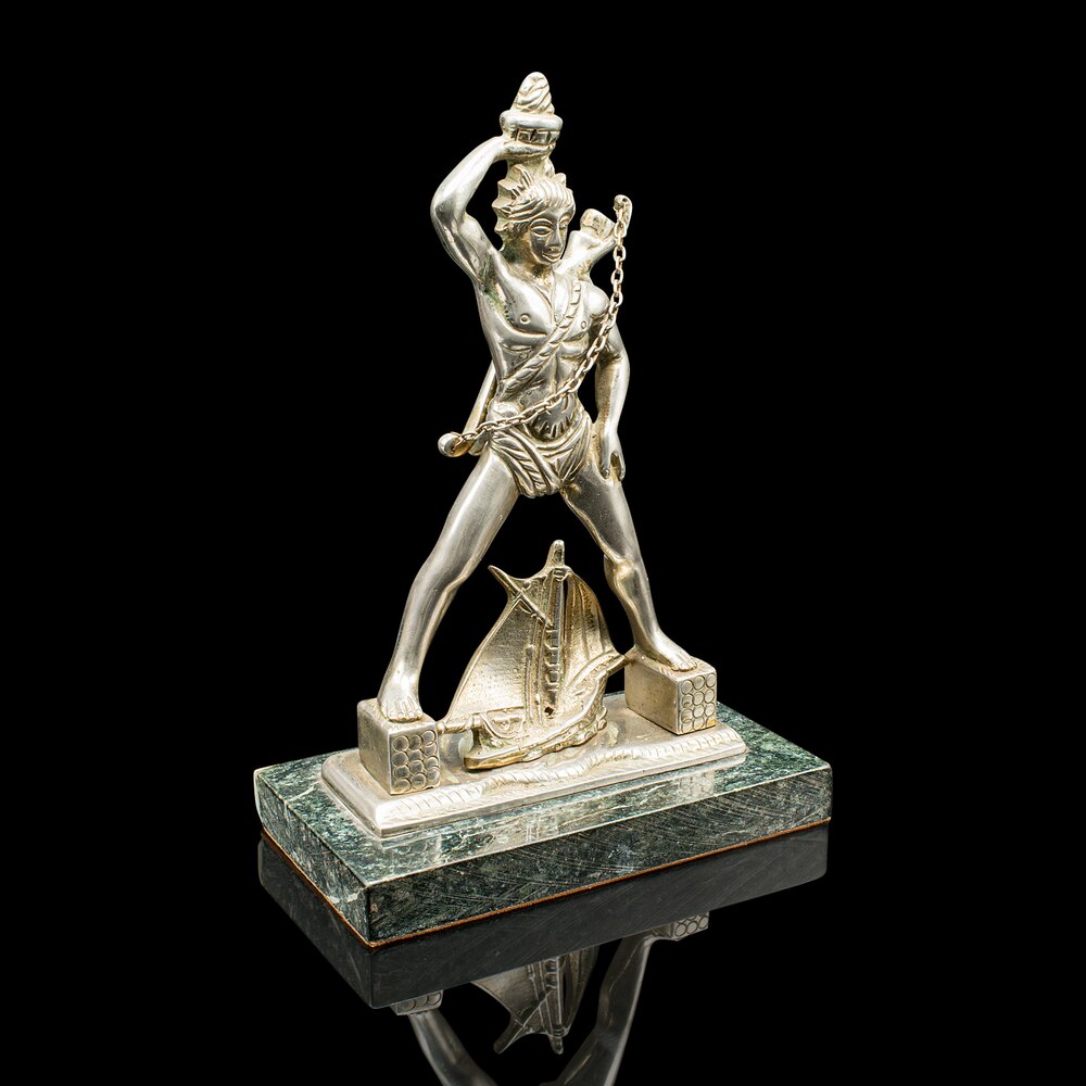 Antiques Atlas - Vintage Colossus Of Rhodes Statue, Greek as272a8118 ...