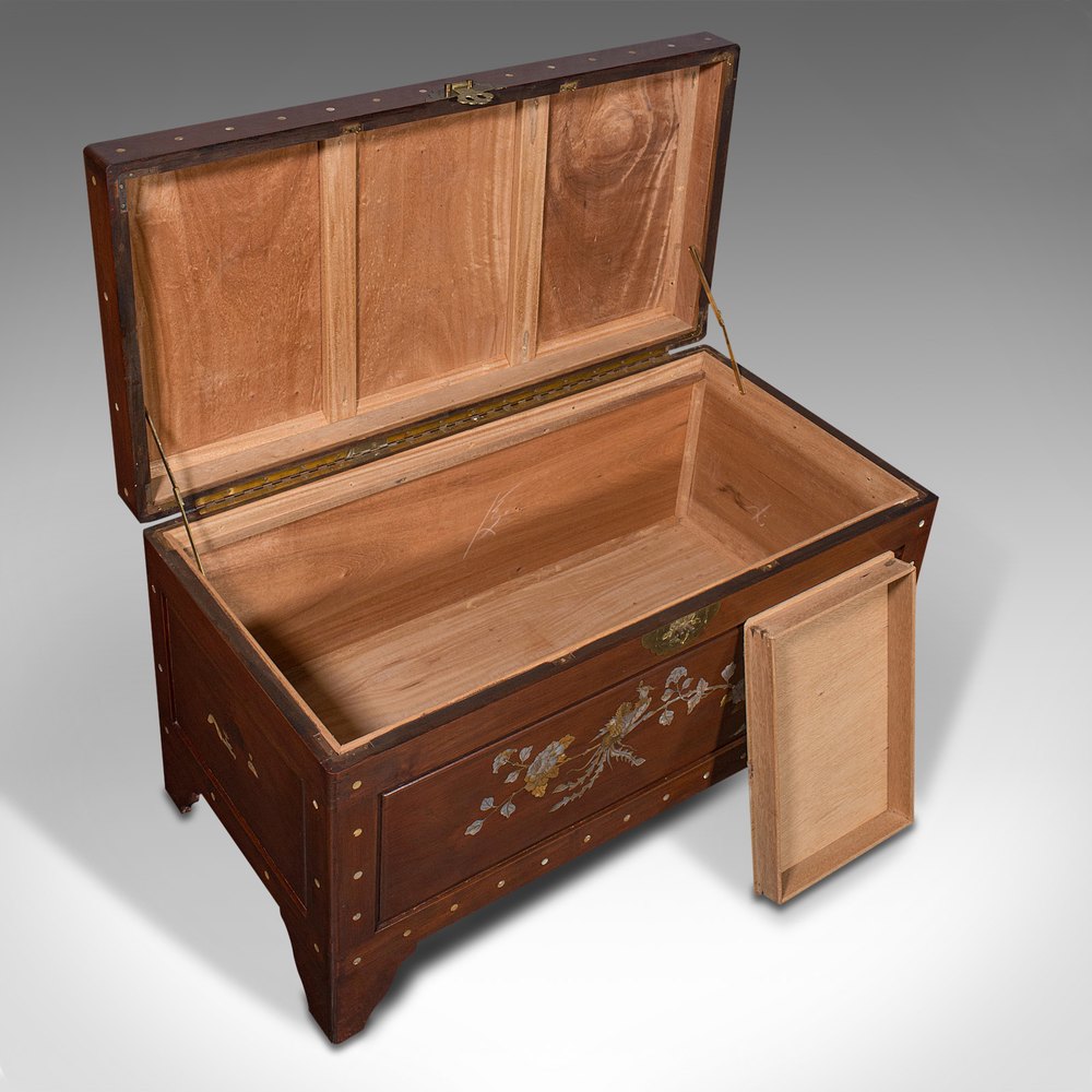 Antiques Atlas - Vintage Decorative Chest, Oriental, Camphorwood