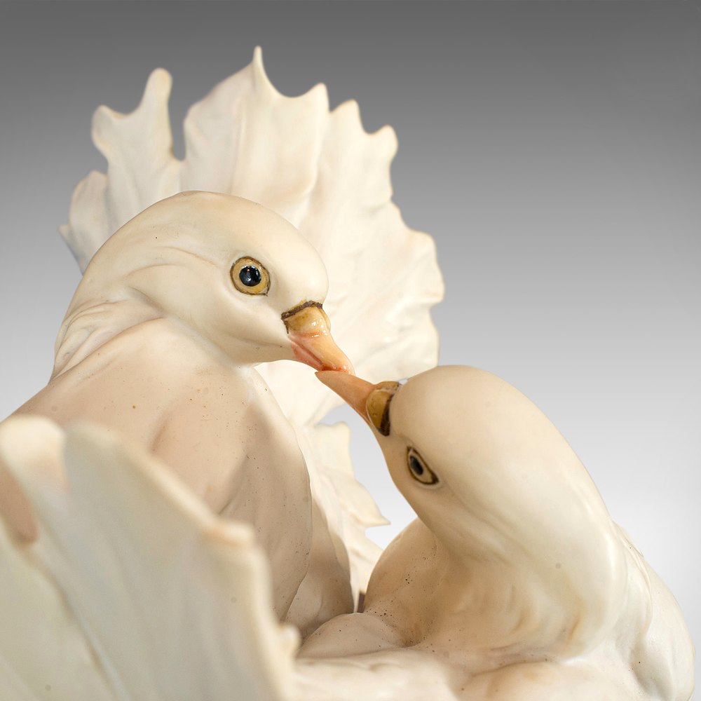 Antiques Atlas - Vintage Decorative Ornament, Italian, Doves as272a4256 ...