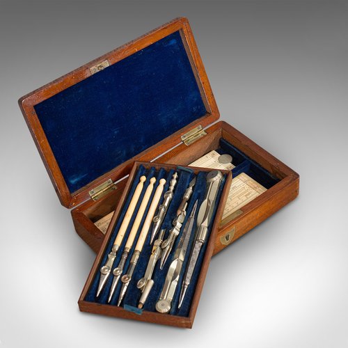 Antiques Atlas - Vintage Drawing Instrument Set, Circa 1930 as272a4240 ...