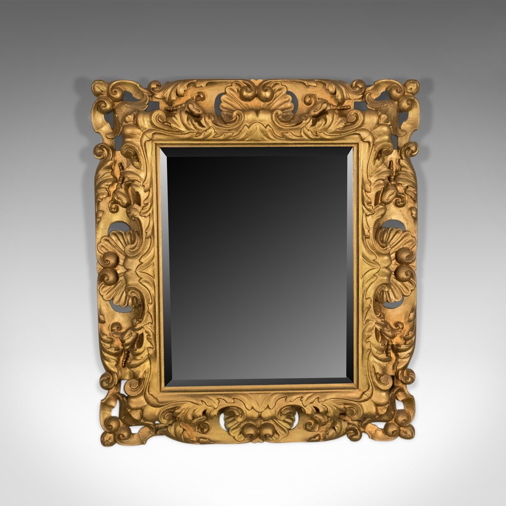 Antiques Atlas - Vintage Giltwood Wall Mirror, Classical Taste.