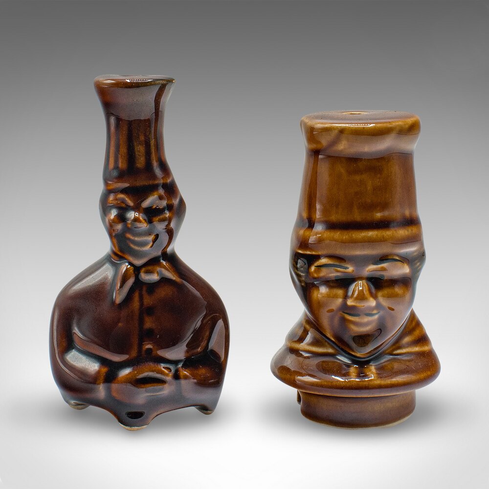 Antiques Atlas - Vintage Pie Funnel Duo, English, Ceramic, Figural ...