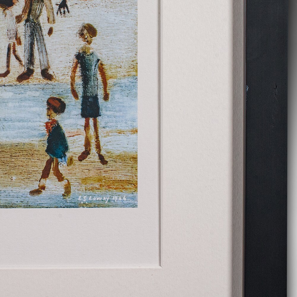 Antiques Atlas - Vintage Print, At The Seaside, LS Lowry, English ...