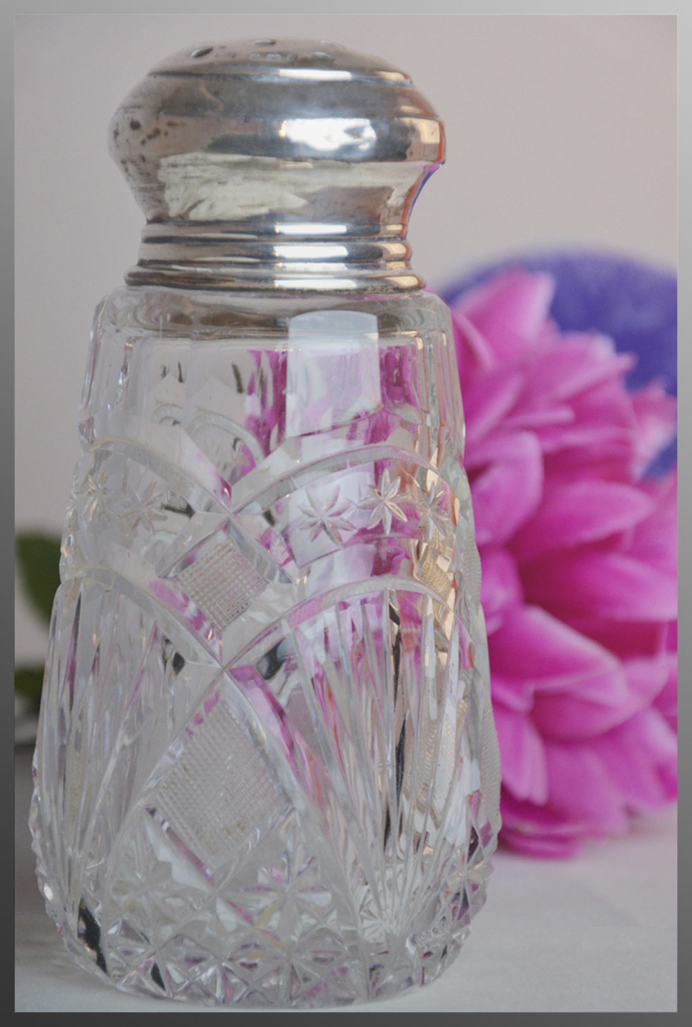 Antiques Atlas - Vintage Silver Cut Glass English Shaker London ...