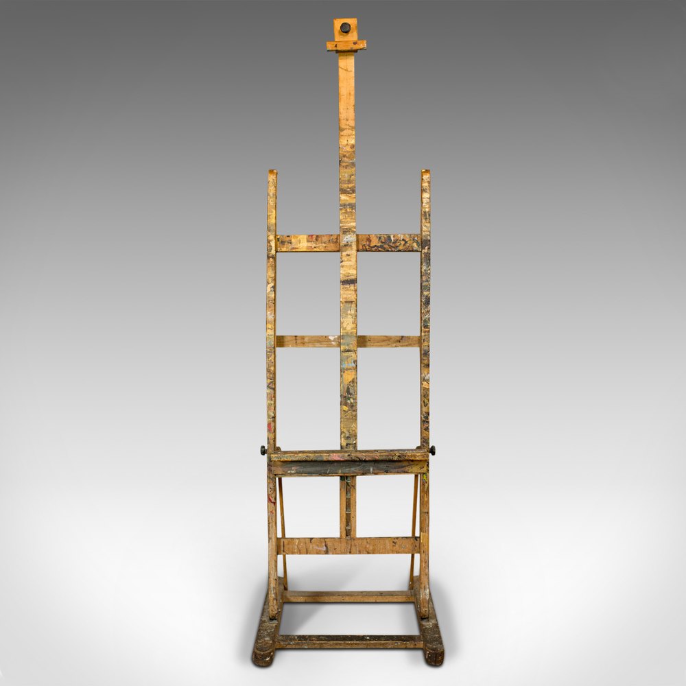 Vintage Studio Easel, English, Beech, Circa 1970 - Antiques Atlas