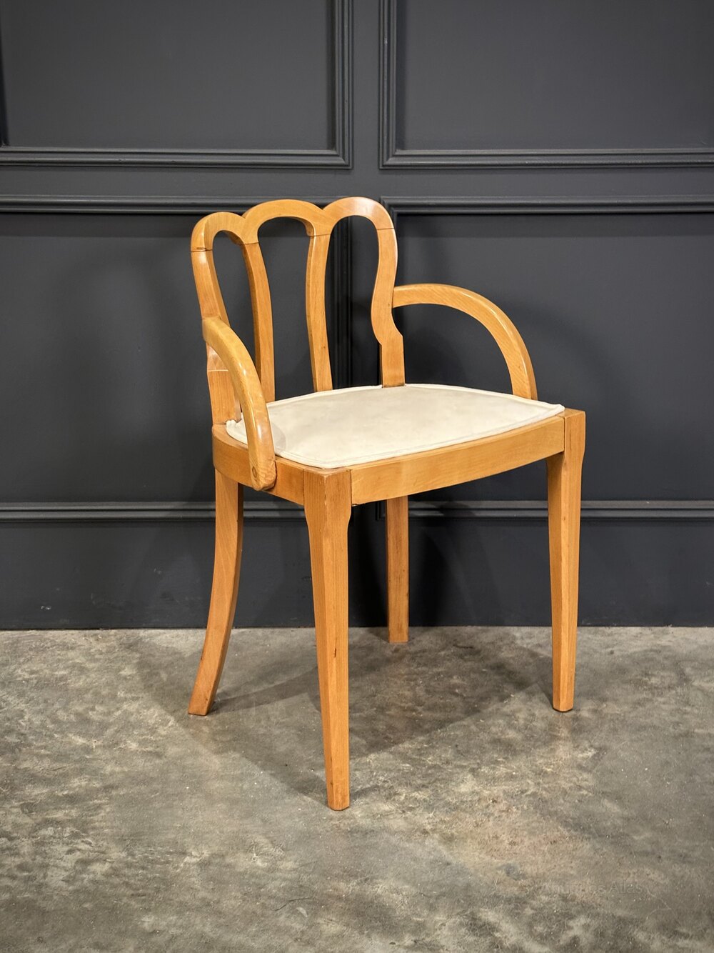 Art Deco Satinwood Chair as287a6246 / MEE260619D - Antiques Atlas