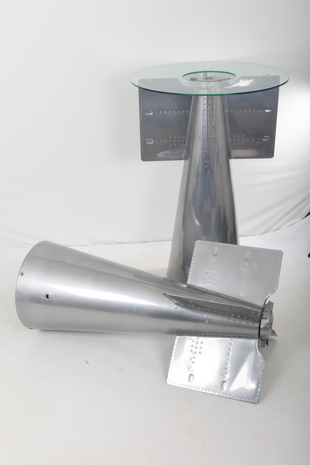 Antiques Atlas - Pair Of Tables Made From WW2 Bombs