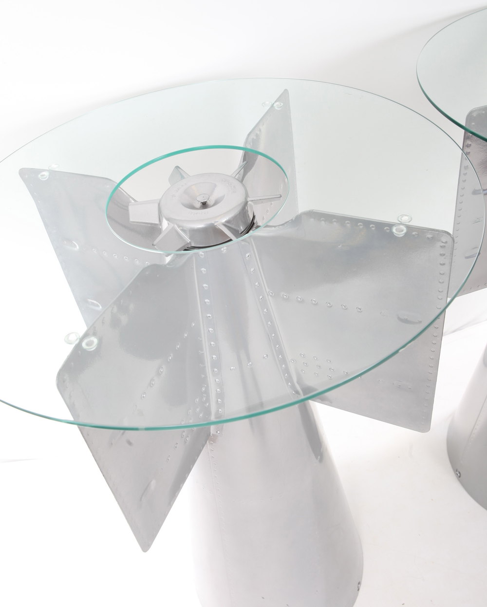 Antiques Atlas - Pair Of Tables Made From WW2 Bombs