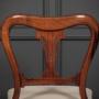 Set Of 6 Rosewood Kidney Back Dining Chairs - Antiques Atlas