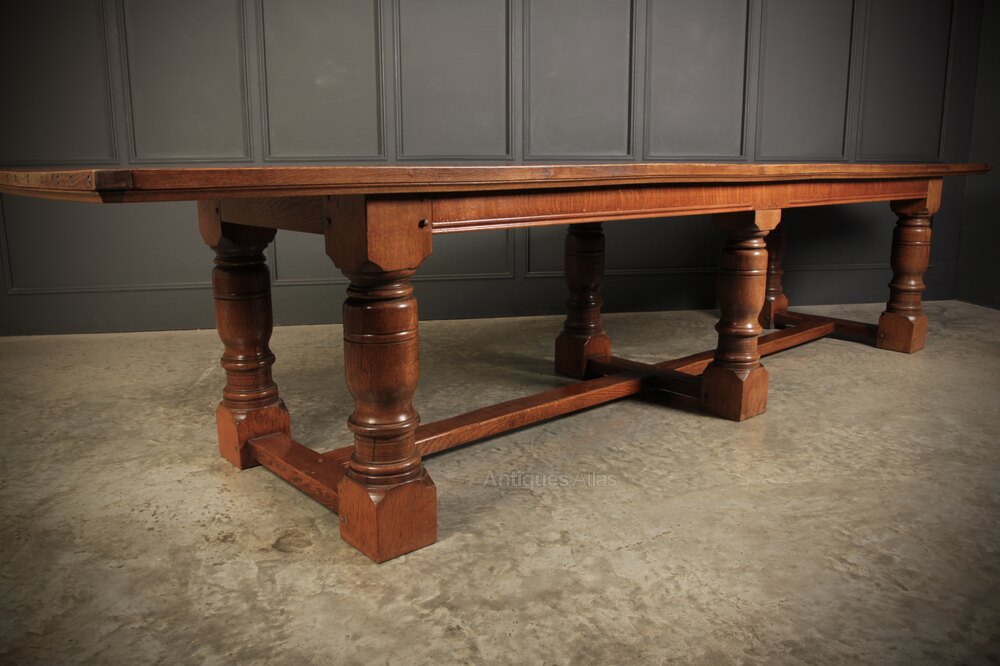 Very Long Oak Refectory Dining Table as287a5300 / MEEE231110B ...