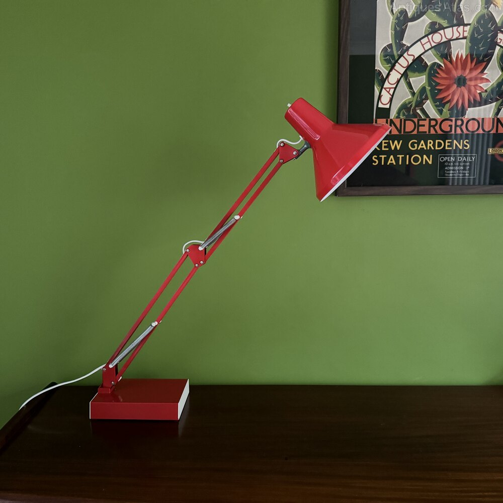 Antiques Atlas - 1970s Red Architect's Angle Poise Desk Lamp as1177a158 ...